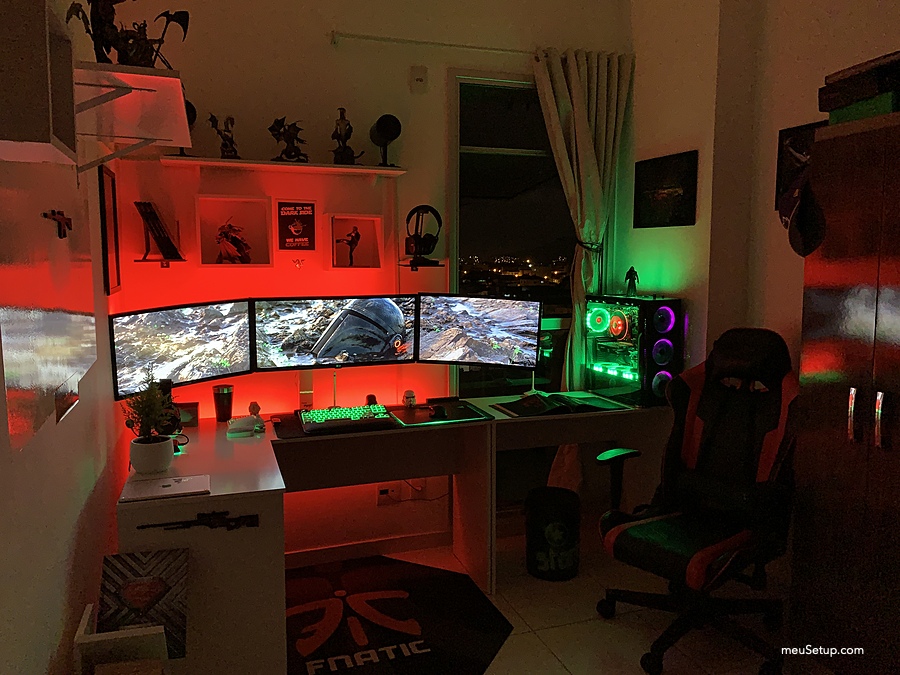 MeuSetup | Clean White n Black